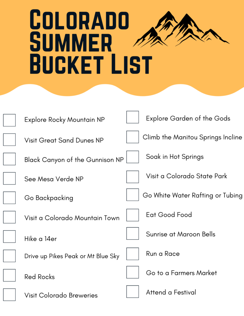 Colorado Summer Bucket List – 20 AMAZING Things to Do - Nurse to Nomad